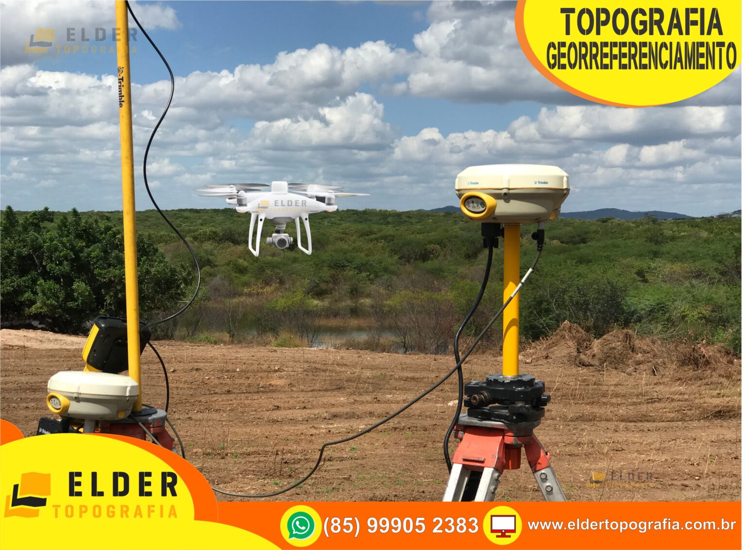 TOPOGRAFO E GPS RTK – Elder Topografia e Georreferenciamento em Fortaleza.